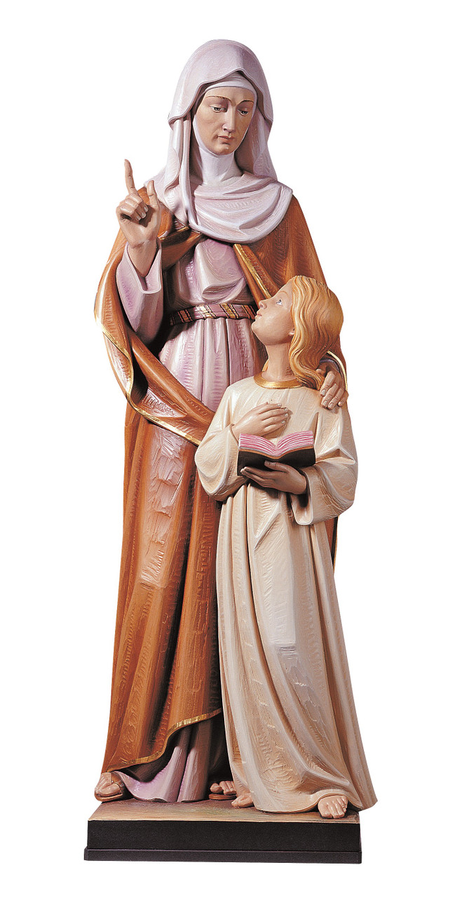 #817 St. Anne Statue | Handmade In Italy - Holy Land Art Company, LLC