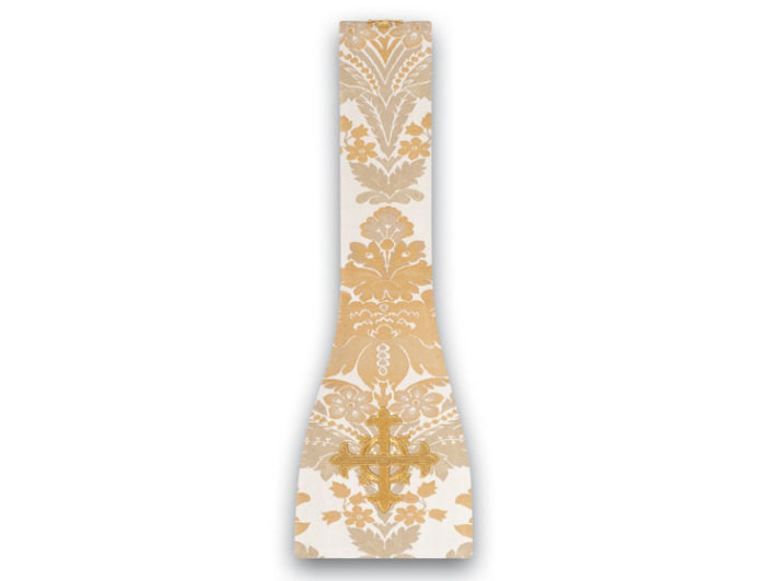 #3990 Traditional Gold Embroidered Maniple | 100% Polyester - Holy Land ...