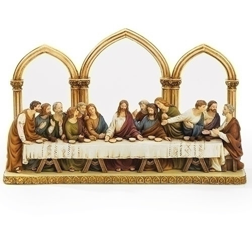 Last Supper 7″ Resin/Stone Figure