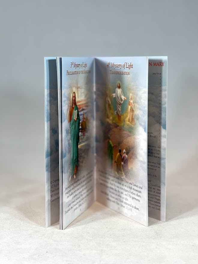 The Holy Rosary Illustrated Booklet - Holy Land Art Company, LLC