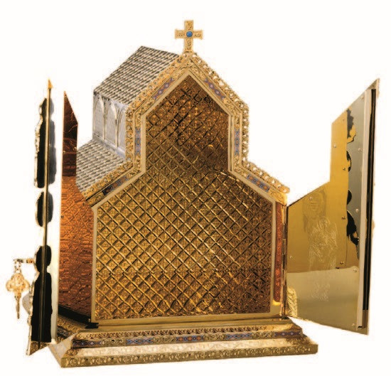 #4118 Rich Romanesque Tabernacle | Multiple Sizes & Finishes Available ...