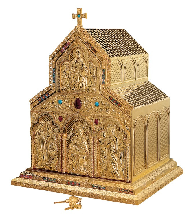 #4118 Rich Romanesque Tabernacle | Multiple Sizes & Finishes Available ...