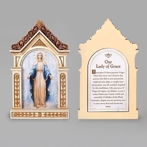 Our Lady of Grace Shrine 6.25″ Resin Stone