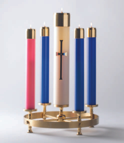 Refillable Advent Candle Shells | All Sizes & Colors - Holy Land Art ...