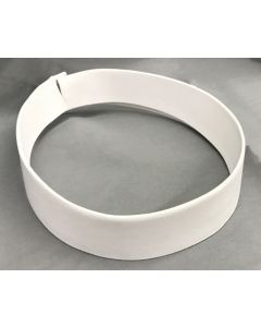 2-Ply White Fabric Collar | #4 Pontiff | 2" Tall | Box of 4 Collars ...