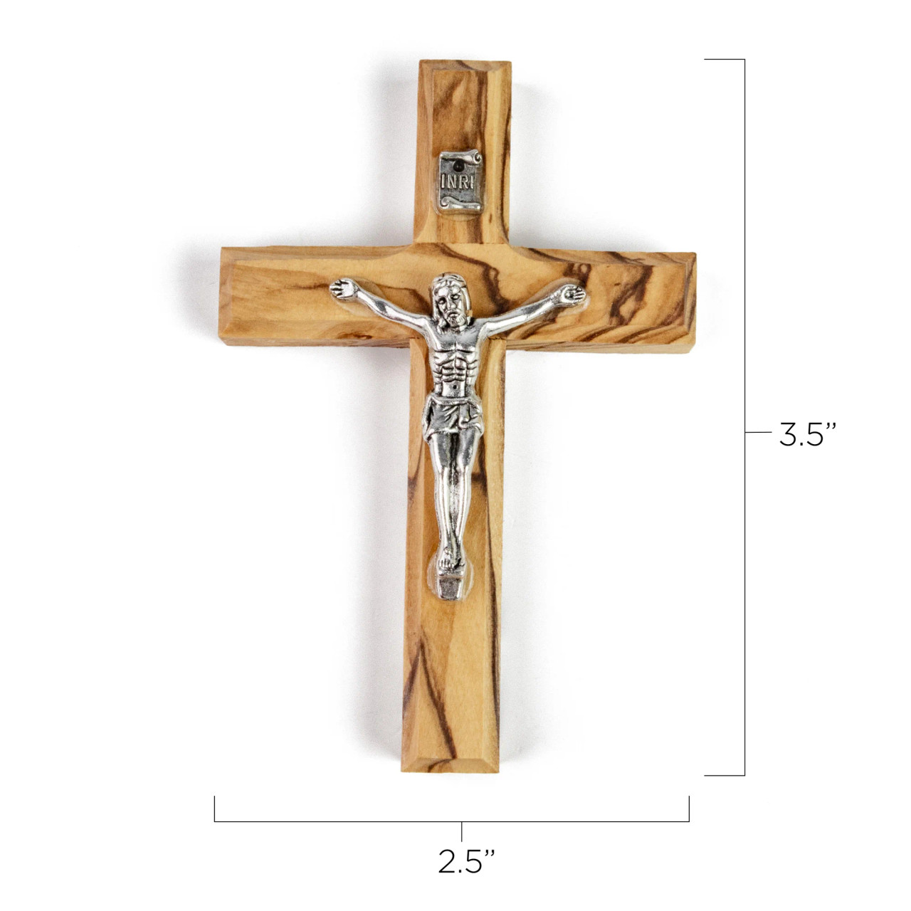 Olive Wood Comfort Crucifix - Holy Land Art Company, LLC