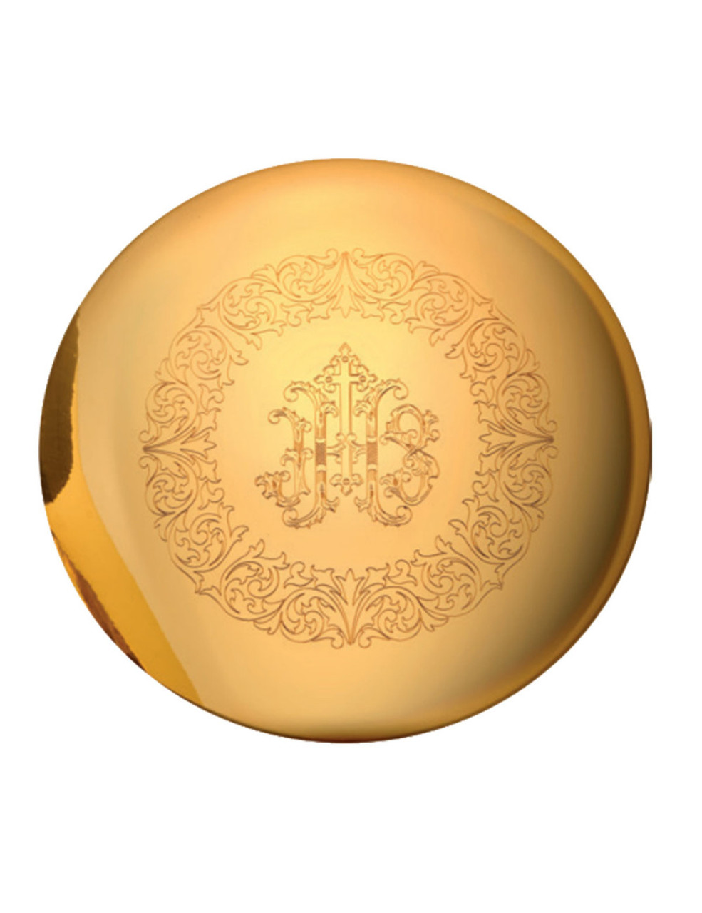 QUICK SHIP - 5-3/4" Ornate IHS Engraved Scale Paten | 24K Gold Plated ...