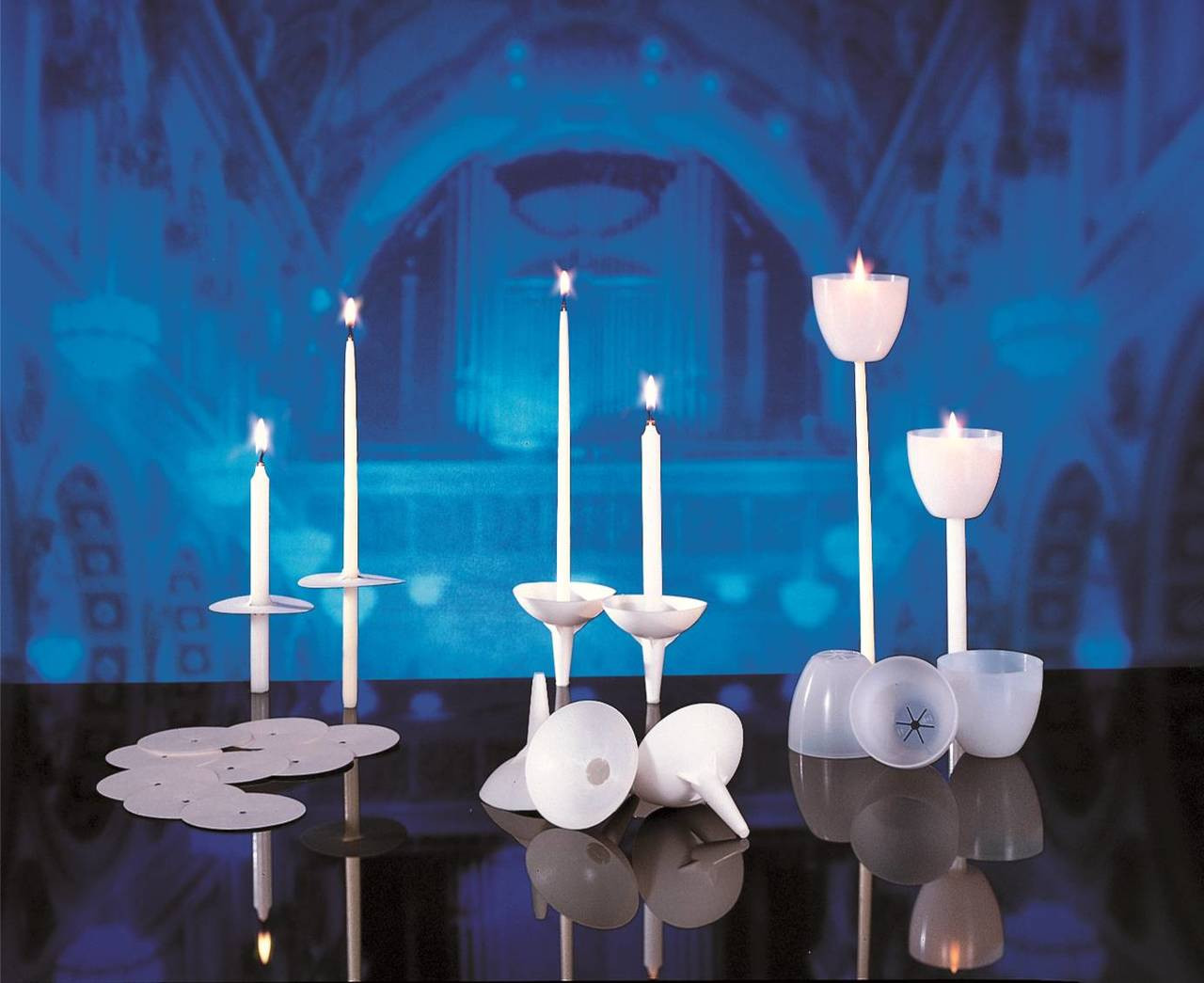 Paper Bobeches (Drip Protectors) | Pack of 125 - Holy Land Art Company, LLC
