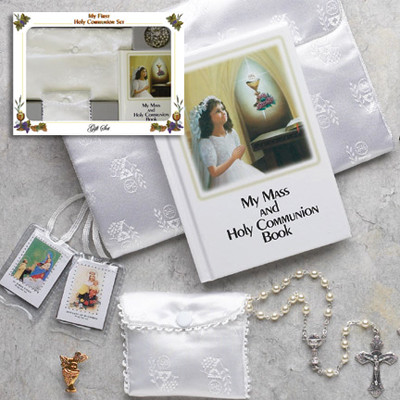 Girl's First Holy Communion Gift Sets | All Sets - Holy Land Art ...