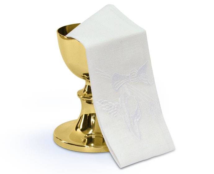 Eucharistic Motif Altar Linens | Linen/Poly - Holy Land Art Company, LLC