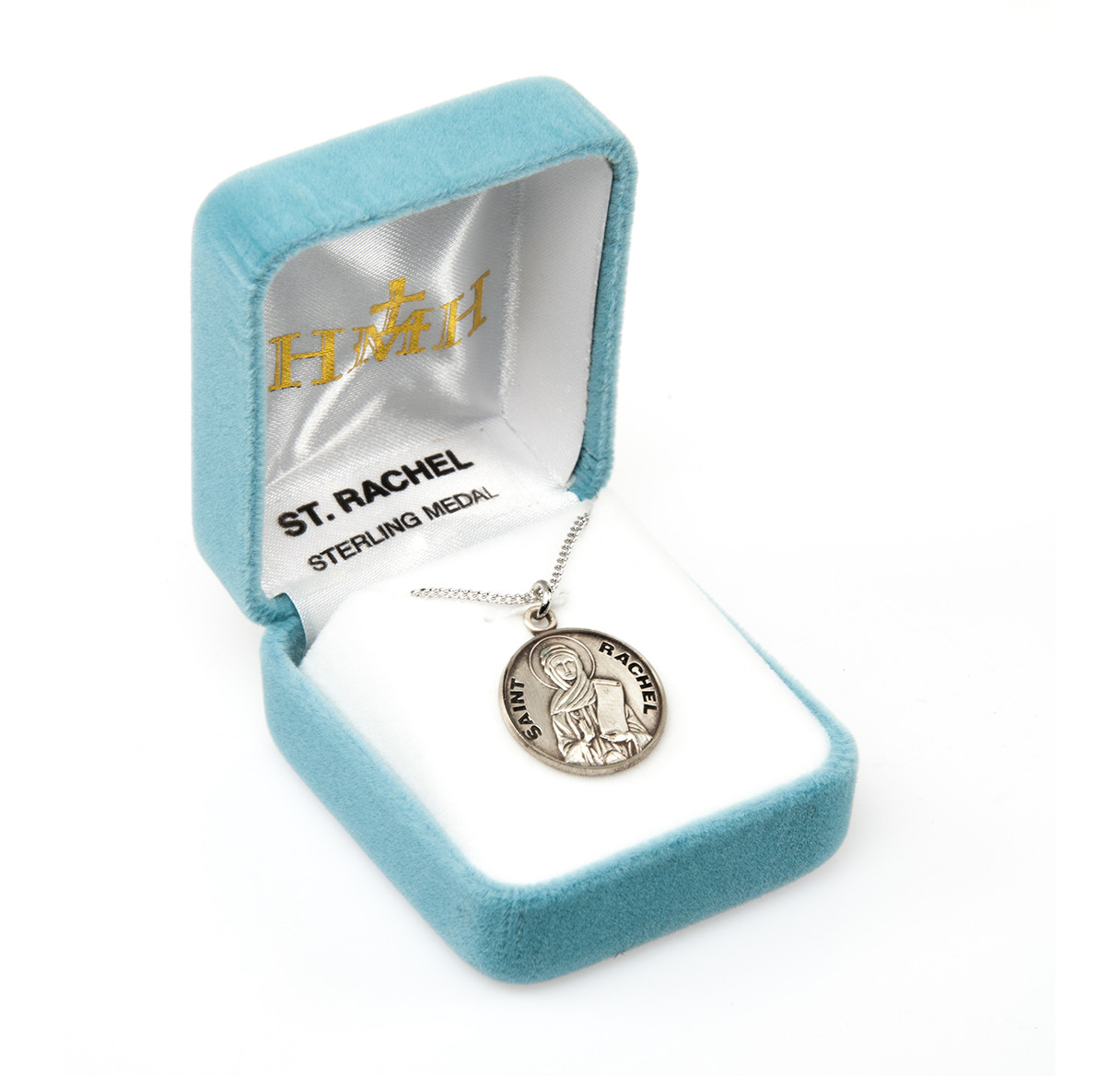 Patron Saint Rachel Sterling Silver Medal – Religious Gift