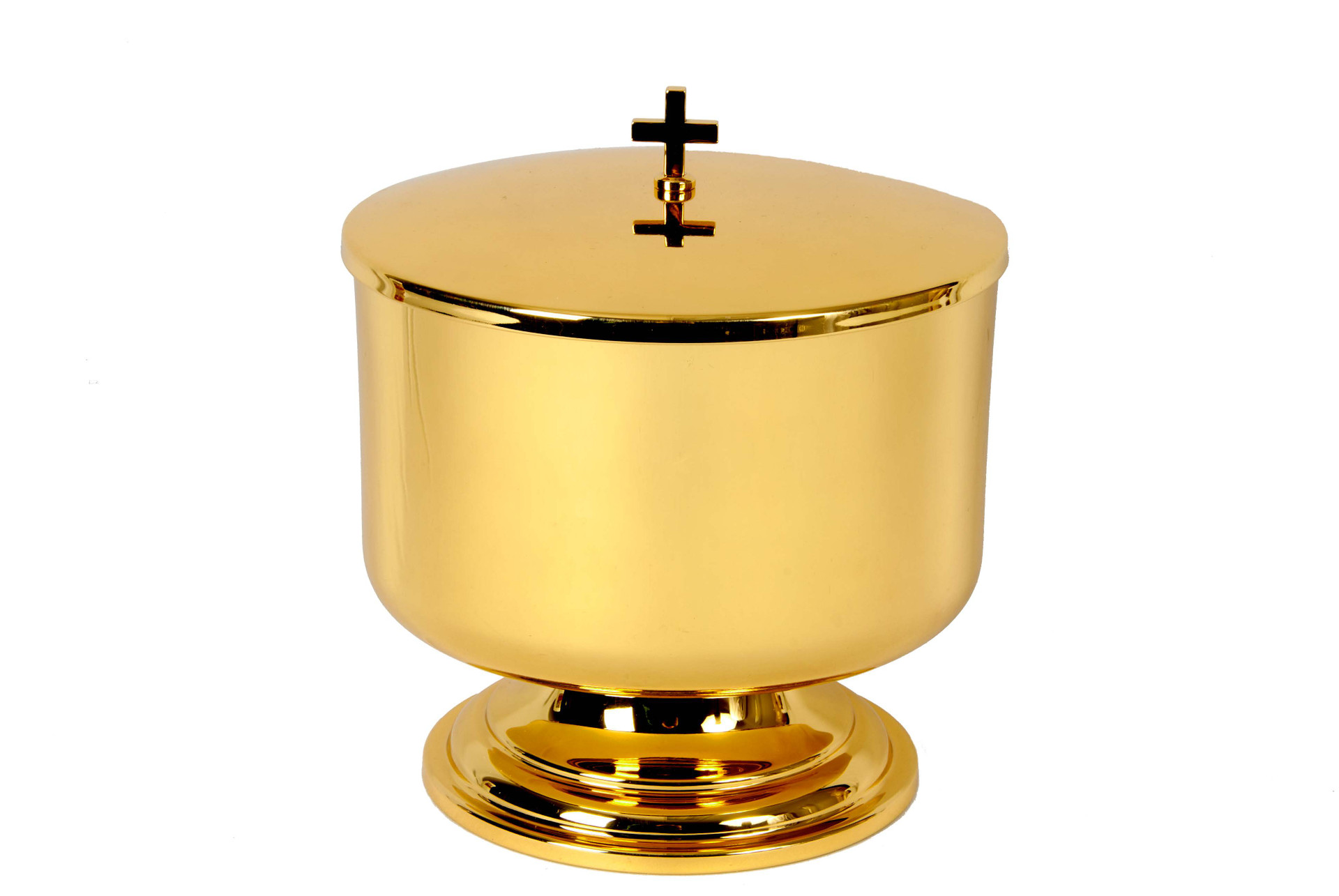 Traditional Covered Ciborium | 1200 Host Capacity | 24K Gold-Lined ...