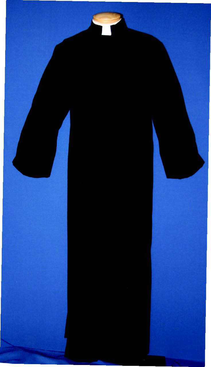 Black Cassock – Traditional Clerical Wear