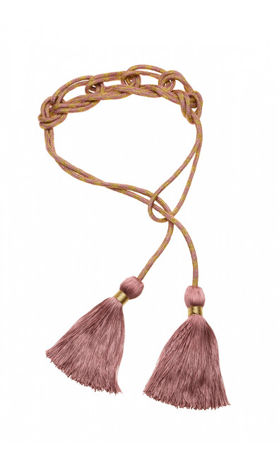 Gold Weave Cincture with Tassels | All Colors | Made In Italy - Holy ...