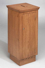 32" Floor Tithe Offering Box | Multiple Finishes - Holy Land Art ...