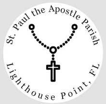 Rosary Beads Custom Round Church Stamp | Self-Inking | Multiple Sizes ...