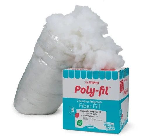 Polyester fiber stuffing (poly-fil)
