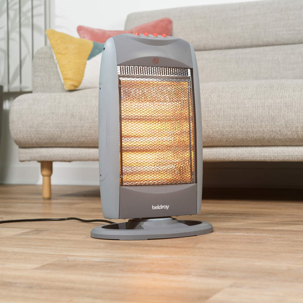 Shop Beldray Portable Halogen Heater | 3 Heat Settings