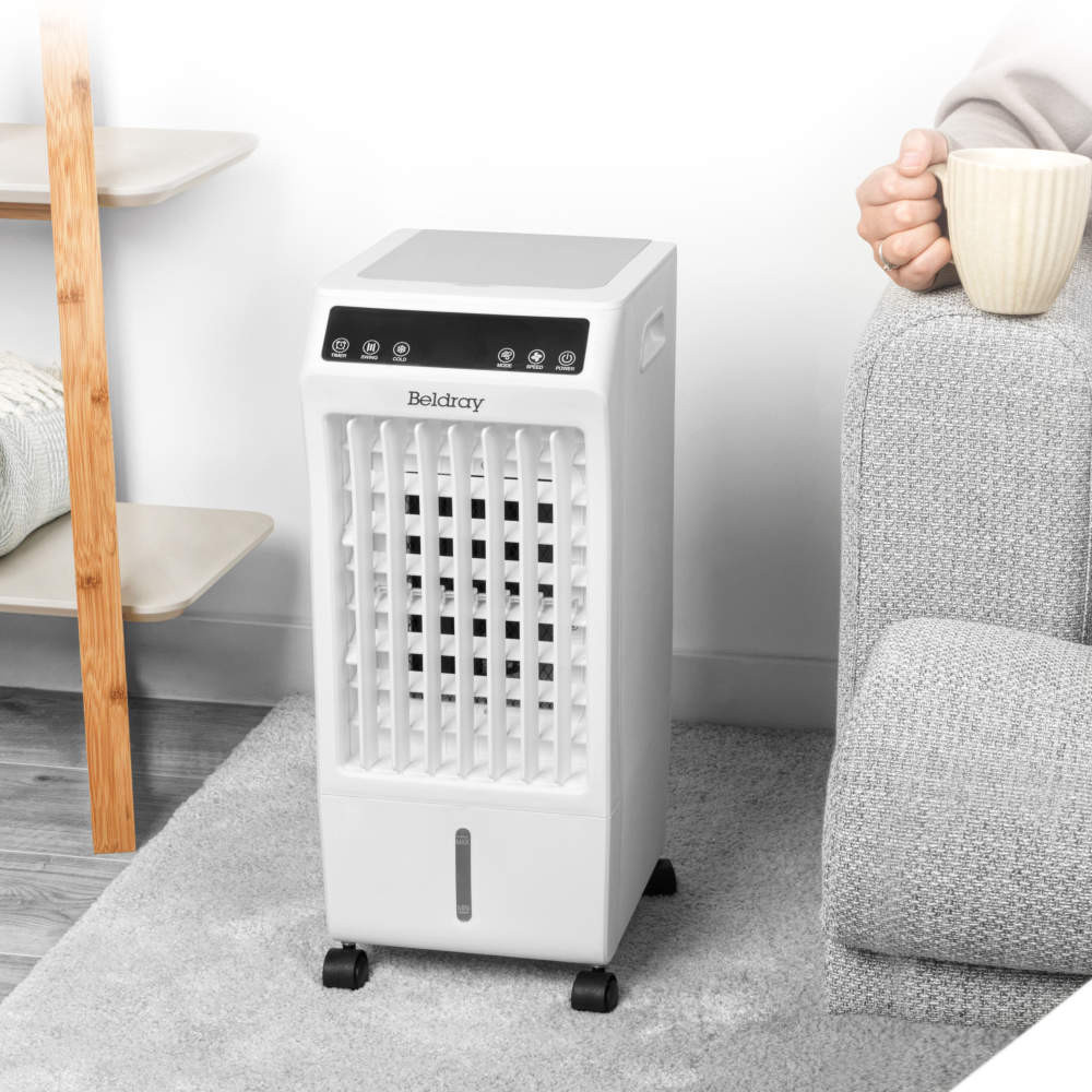 Shop Beldray Portable Air Cooler | Digital Display | 6 Litre