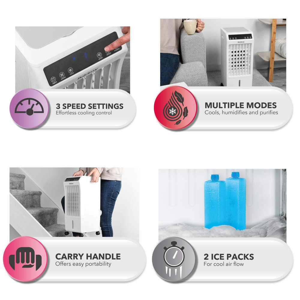 Shop Beldray Portable Air Cooler | Digital Display | 6 Litre