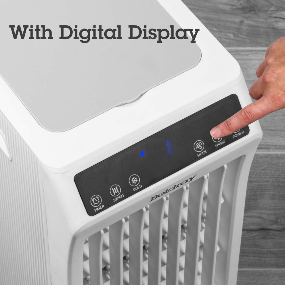 Shop Beldray Portable Air Cooler | Digital Display | 6 Litre