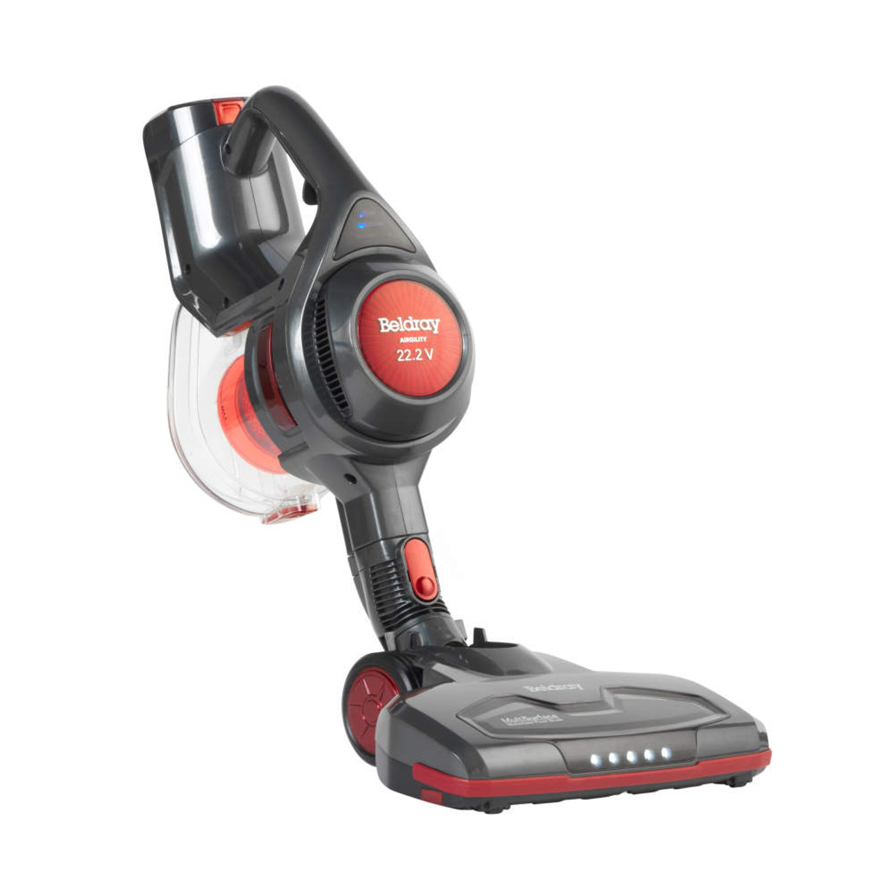 Shop Beldray Airgility Cordless Vacuum Cleaner Red 1.2L