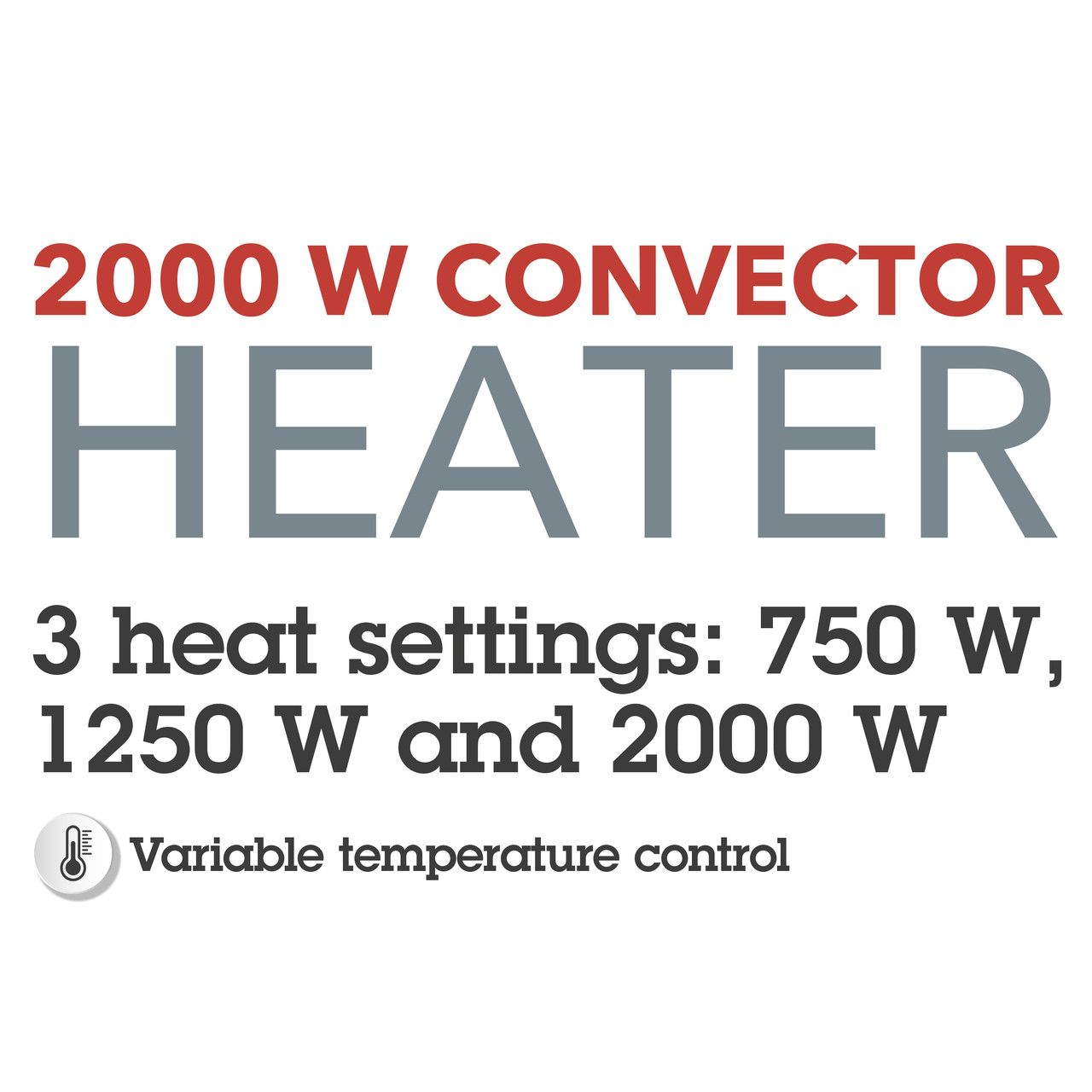 Shop Convection Heater Set of 2 | Portable