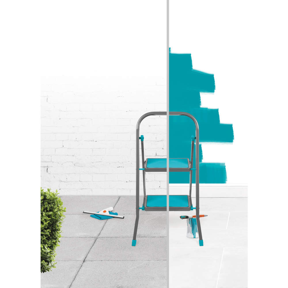 Shop Beldray 2 Step DIY Folding Stepladder | Turquoise