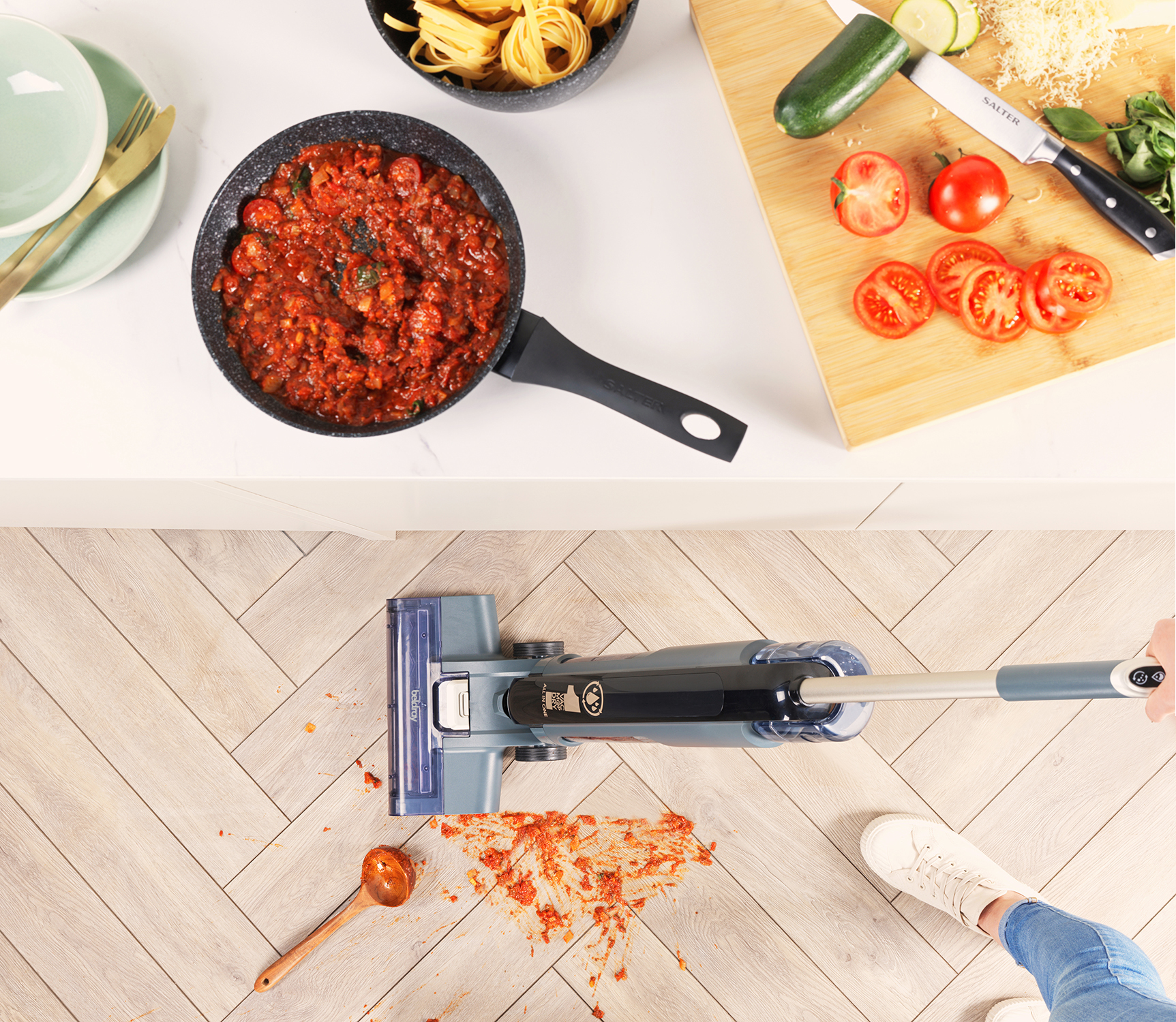 Beyond the vacuum - The best way to clean, wash & dry your hard floors ...