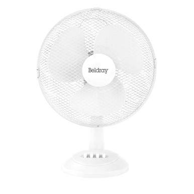 Shop Beldray 12 Inch Desk Fan | 3 Speed | Adjustable Head