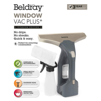Beldray window vac store
