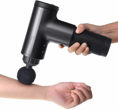 Massage Gun Percussion Massager Deep Tissue Muscle Vibrating Relaxing ...