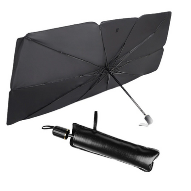 57" Car Windshield Sun Shade Foldable Umbrella Front Window Cover Visor ...