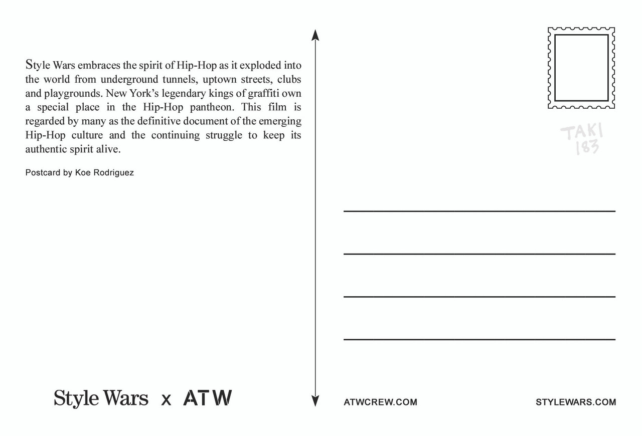 Style Wars 40th Anniversary T-shirt Set - A THOUSAND WORDS