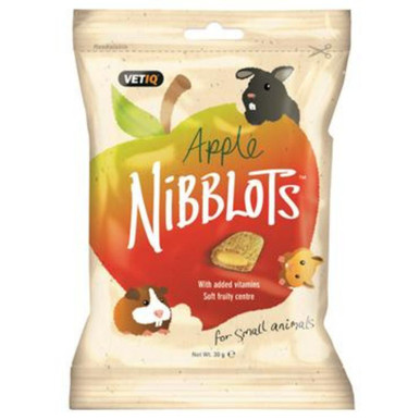 VetIQ Nibblots Apple Flavoured Small Animal Treats - Petworlddirect