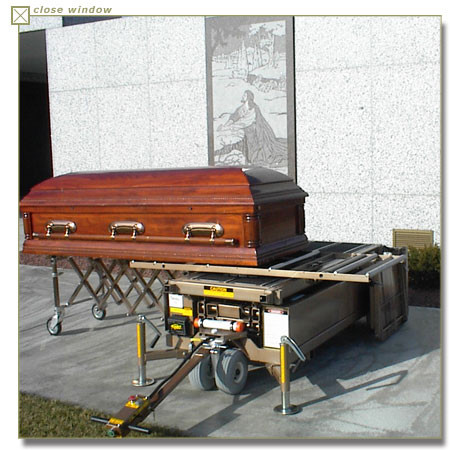 Low Boy Mausoleum Lifts