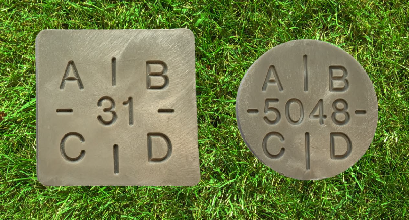 High Impact Polymer Head (4-inch Round Marker)