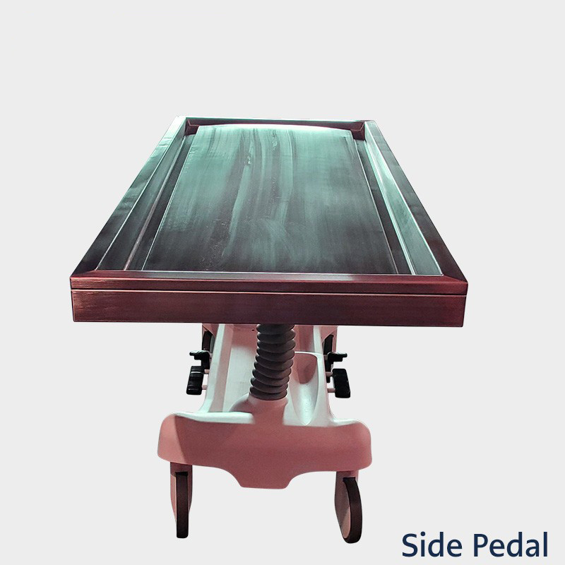 Oversized Hydraulic Embalming Table
