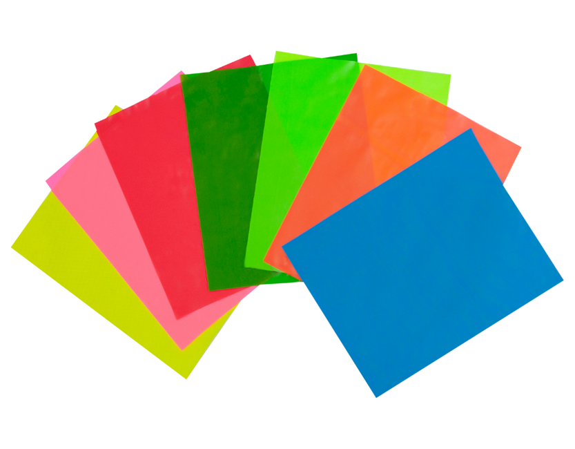 Plain Vinyl Marking Flags 4" x 5"