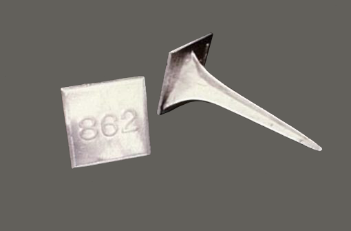 Cast Aluminum Lot Markers