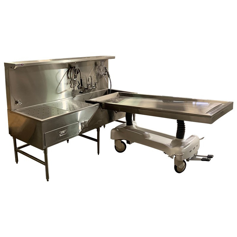 Wall Mount Embalming Station