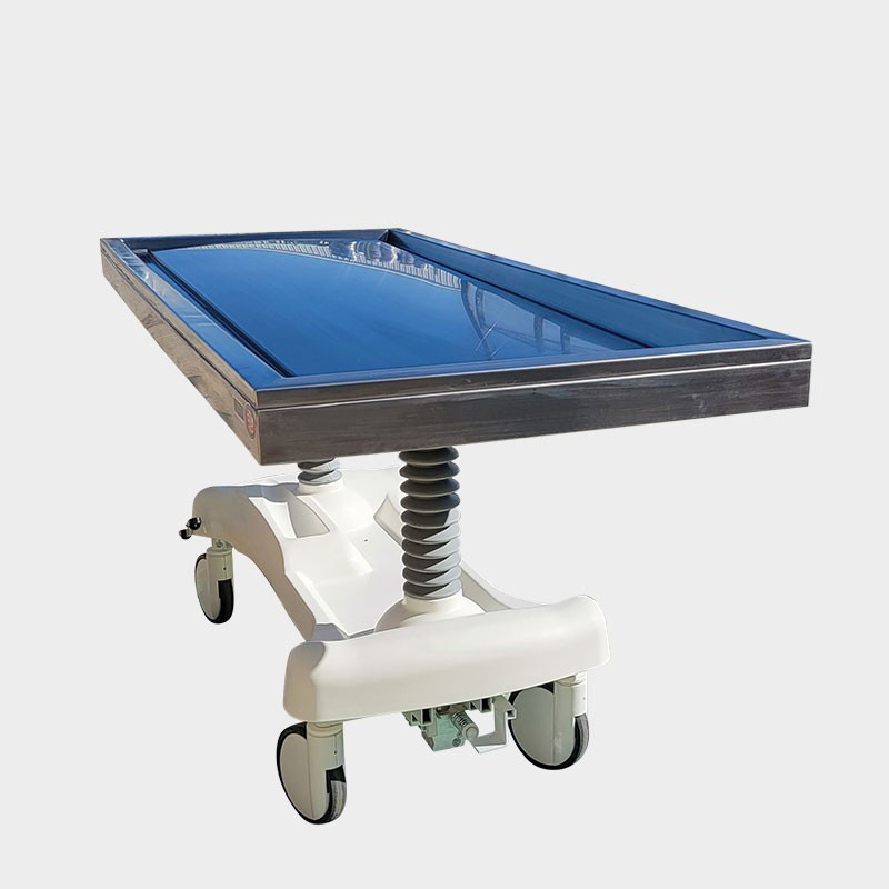 Oversized Hydraulic Embalming Table
