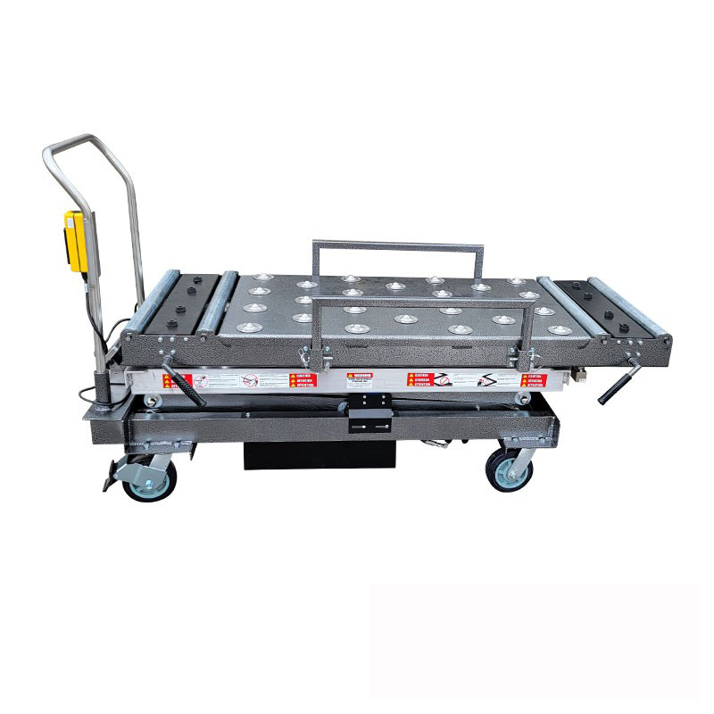 Crematory Battery Powered Aluminum HD Mortuary Lift