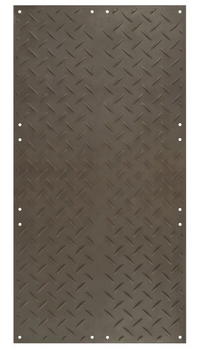 AlturnaMAT 4' x 8' Ground Protection Mats, 120 Ton Load Capacity, Black ...