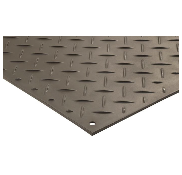 4' x 8' AlturnaMAT® Ground Protection Mat with Hand Holes, 120 Ton ...