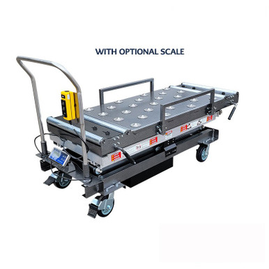 Crematory Battery Powered Aluminum HD Mortuary Lift