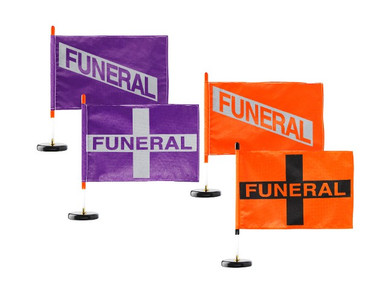 Magnetic Standard and Compact Flags with Stands