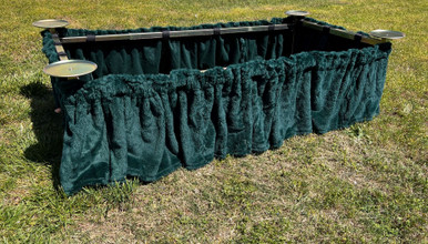 Hyluster Drapes for Casket Lowering Device Telescoping Stand (Stand ...