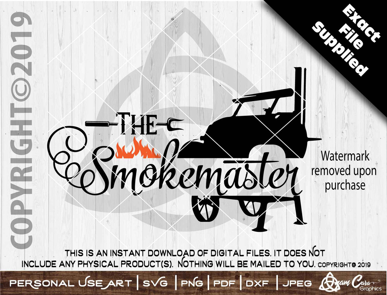 The Smokemaster | SVG Cut or Print Art| AnamCaraGraphics