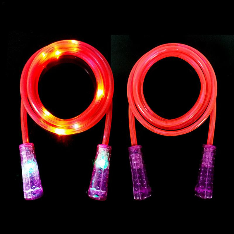 LED Light Skipping Ropes Jumping Rope for Man Woman Children Speed ...